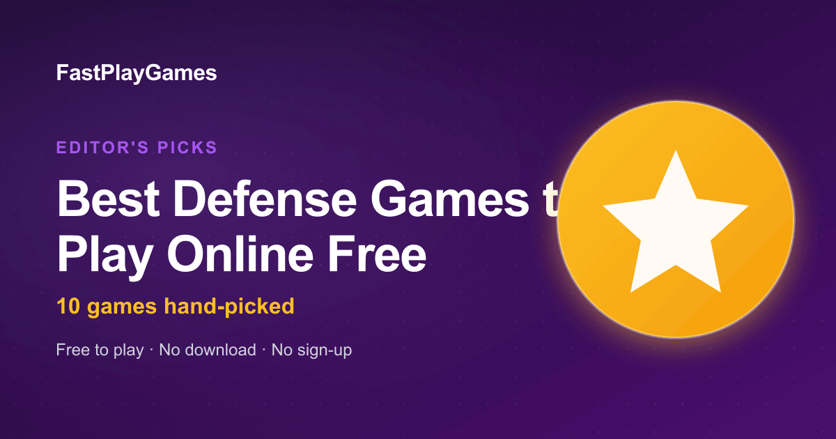 Best Defense Games to Play Free Online in 2026 | Top 10 Tower Defense ...