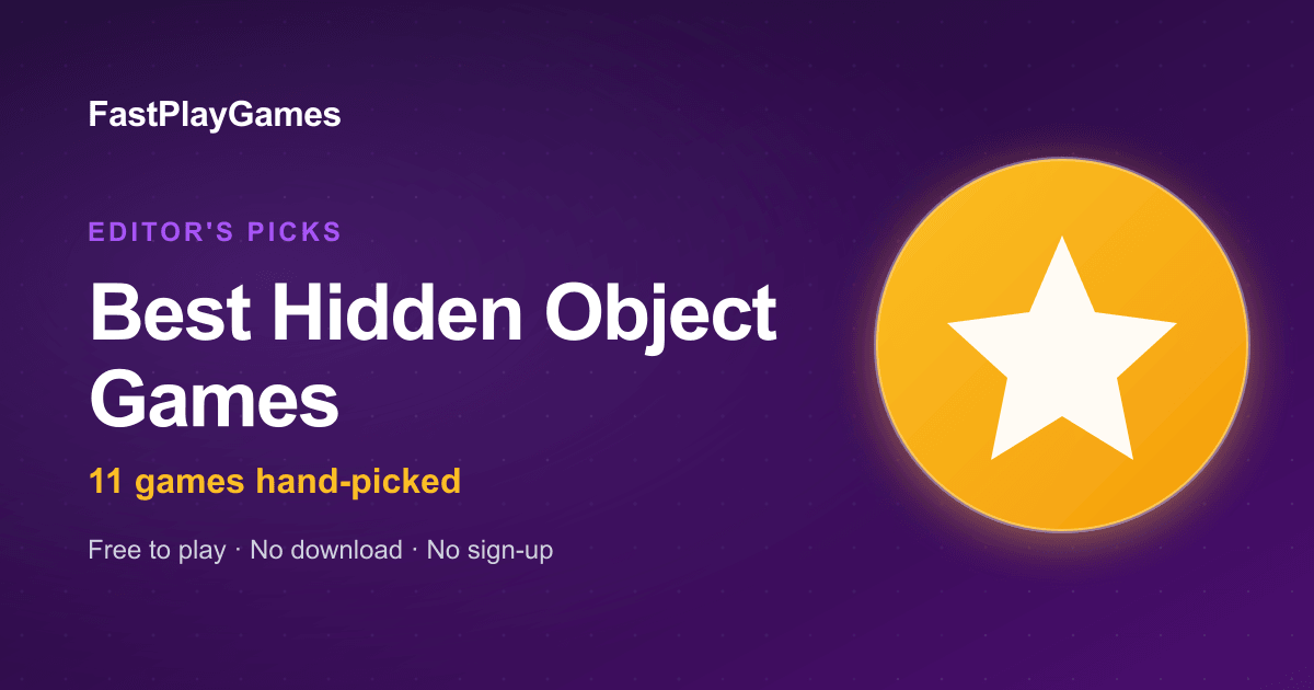 Best Hidden Object Games to Play Free Online in 2026