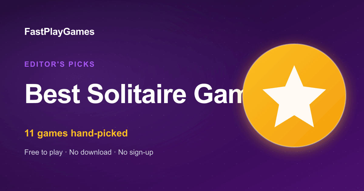 Best Solitaire Games to Play Online Free in 2026
