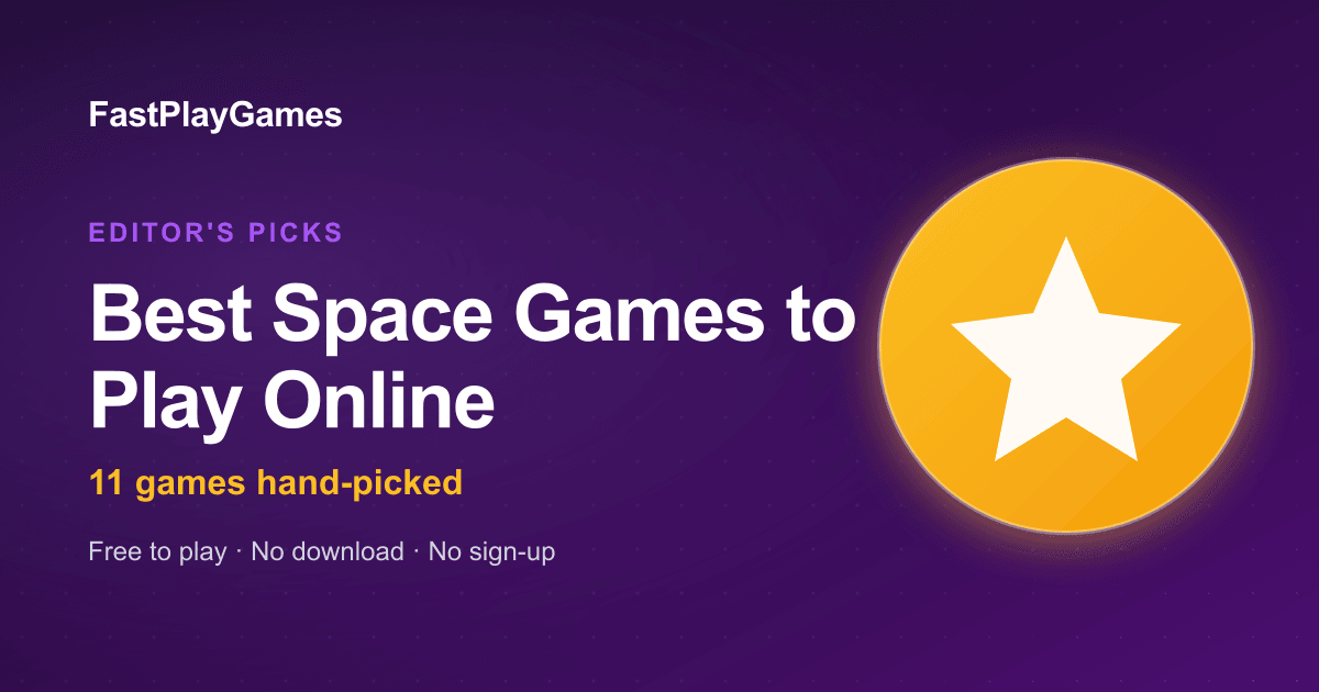 Best Free Space Games to Play Online in 2026 | Top Browser Space Games