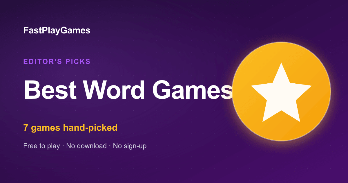 Best Free Word Games Online 2026 | Wordle, Crossword, Word Search & More